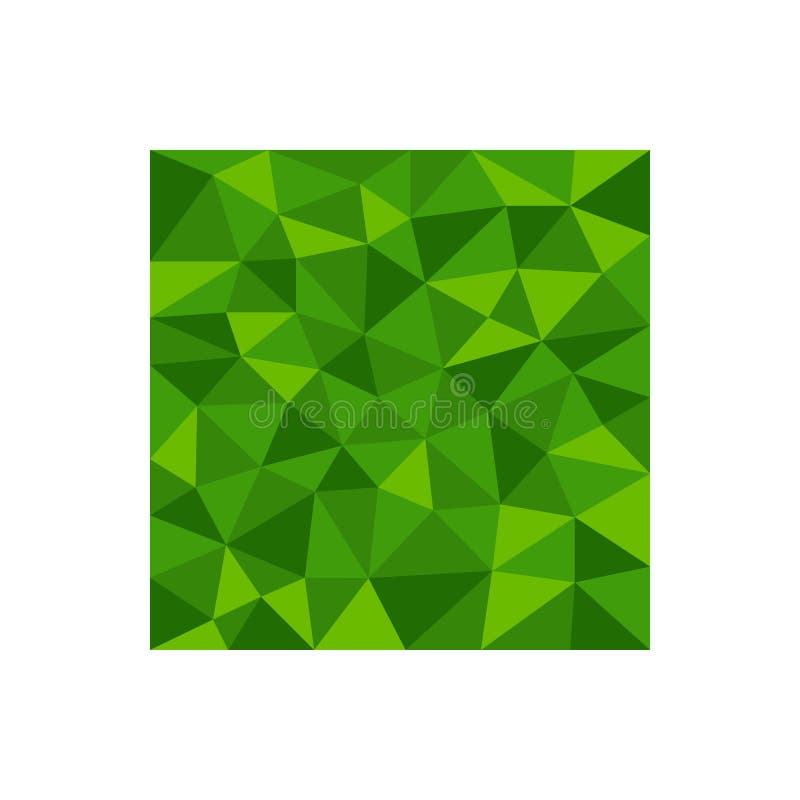 Polygonal Geometric Square Crystal Stock Vector - Illustration of ...