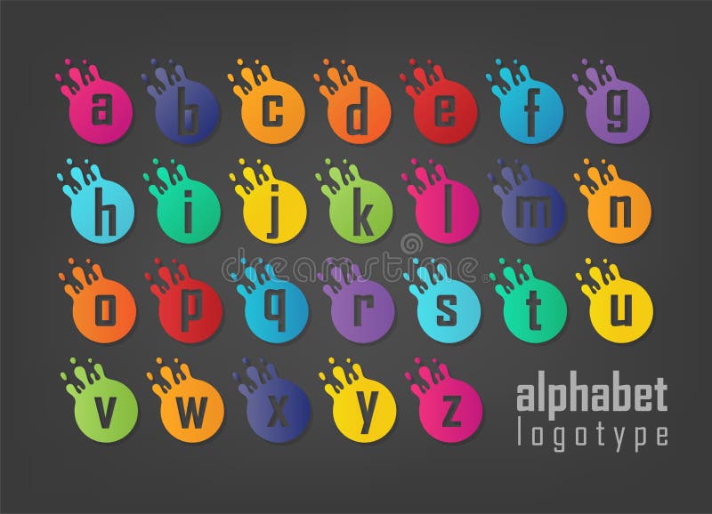 Abstract Letters Logotype Set. Suitable for Trademarks, Company Logo ...