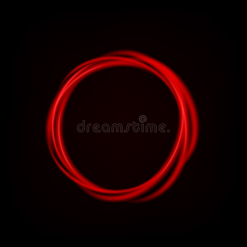 Round Red Light Twisted, Suitable for Product Advertising, Product ...