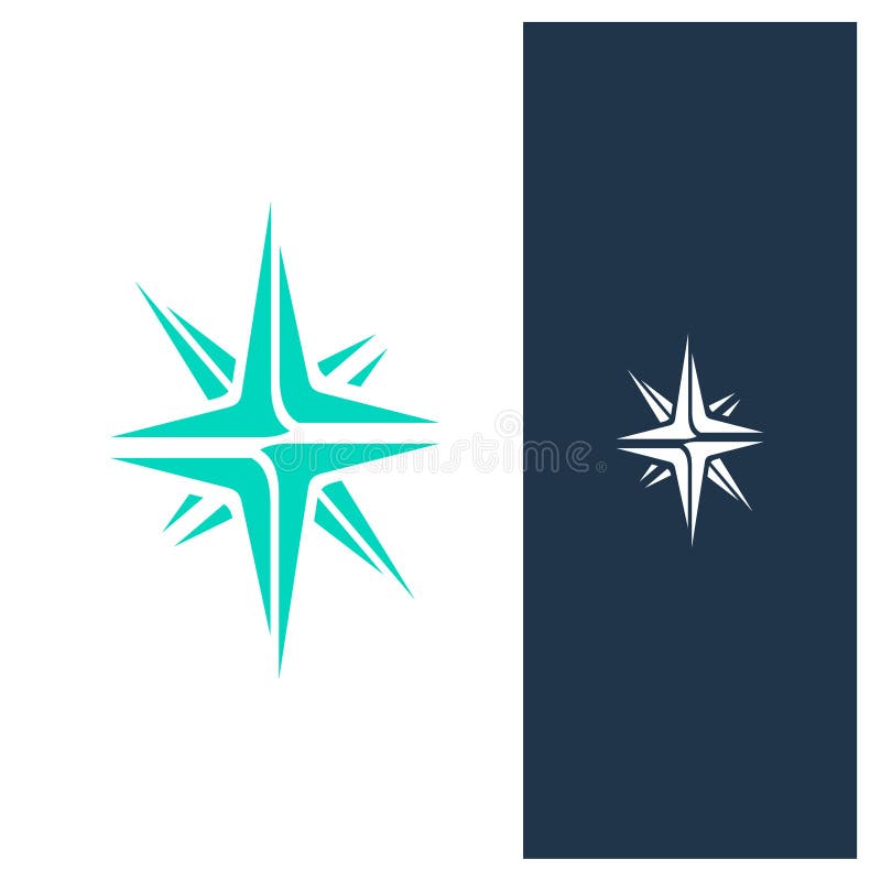 Eye Catching Unique Star Logo Concept Stock Vector - Illustration of ...