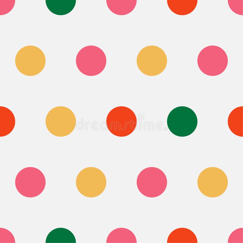 Colorful big dots stock vector. Illustration of decor - 227674458