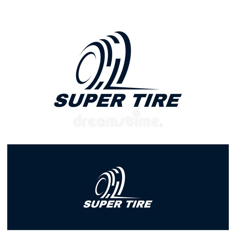 Unique Tyre Shop Logo Design Stock Vector - Illustration of concept ...