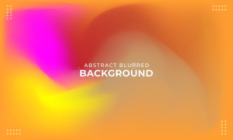 Colorful Beautiful Blurred Abstract Background Vector Template Luxury ...