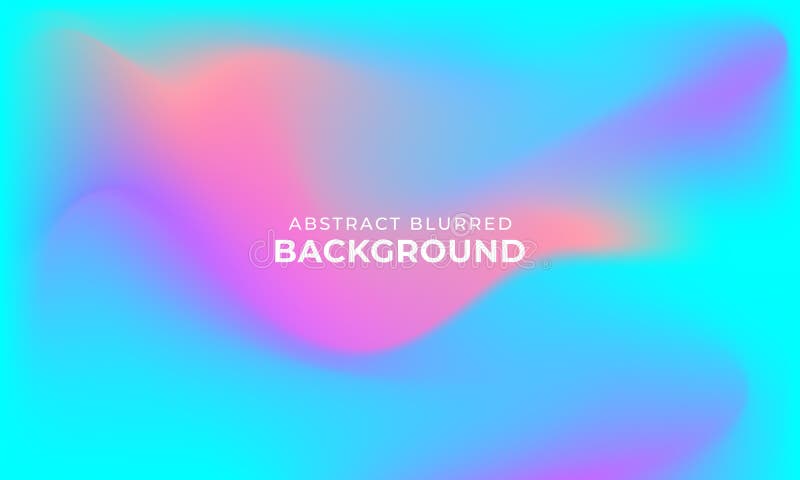 Colorful Beautiful Blurred Abstract Background Vector Template Luxury ...
