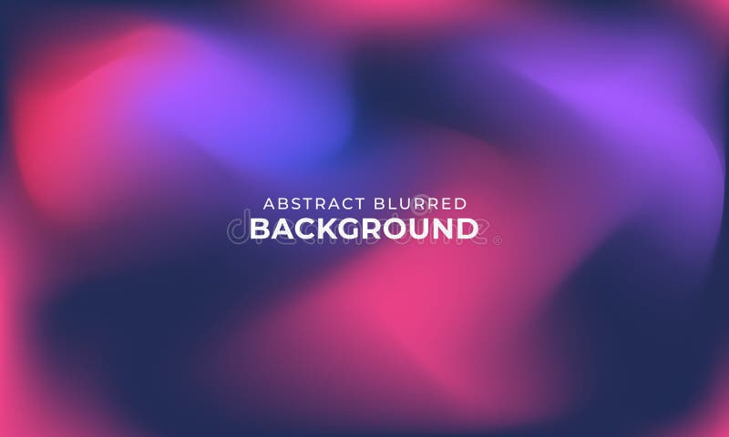 Colorful Beautiful Blurred Abstract Background Vector Template Luxury ...