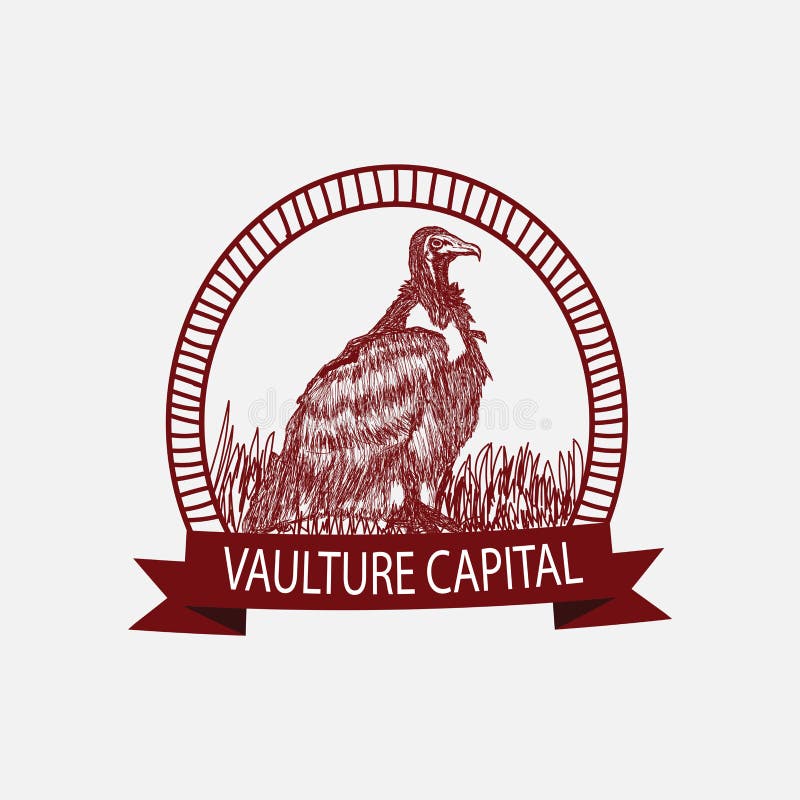 Vulture Logo Design Inspiration. Vector Illustration of a Vulture Stock ...