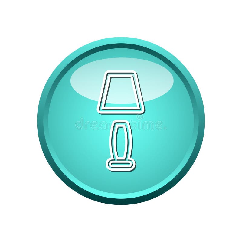 Lamp Modern Web Icon Graphic Vector Design Template Stock Illustration ...