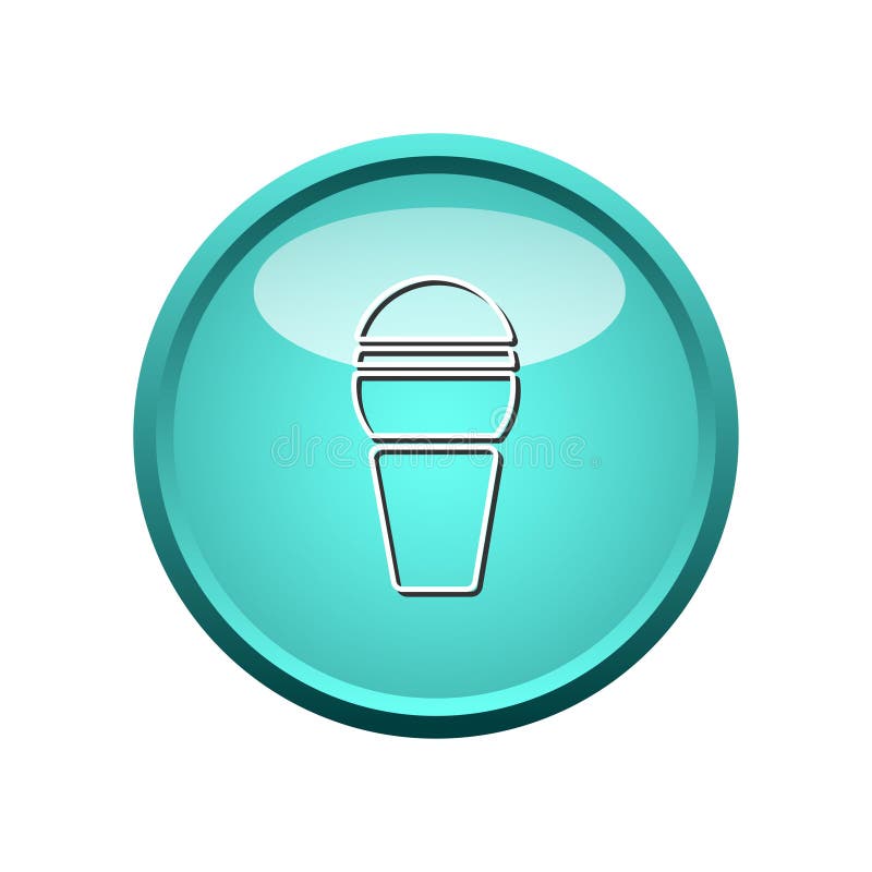 Mic Modern Web Icon Graphic Vector Design Stock Vector - Illustration ...