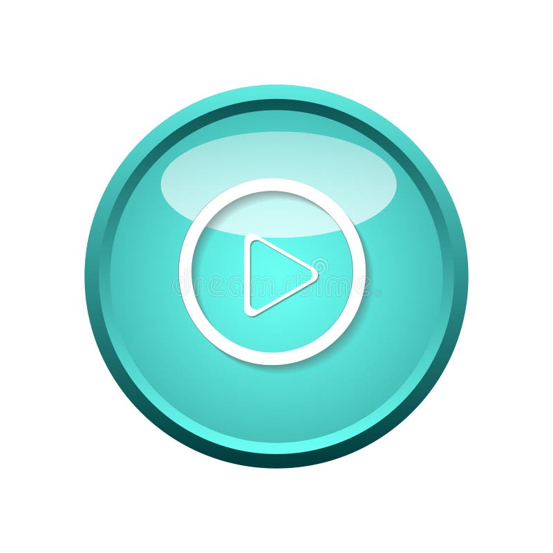 Play Modern Web Icon Graphic Vector Design Template Stock Vector ...