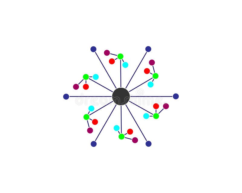 Web Graph Database Concept Icon Stock Illustration - Illustration of ...