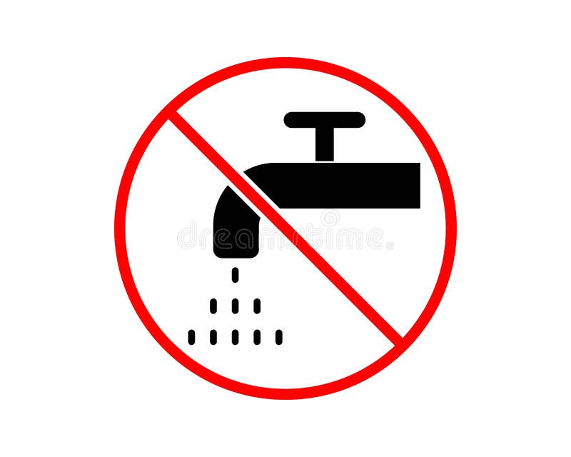 Stop Water Skiing Isolated Vector Icon Which Can Easily Modify or Edit ...