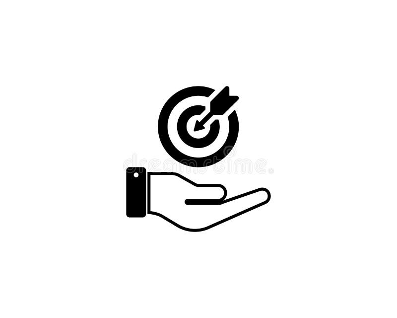 Target Icon Goal Logo Concept Mission Icon Achievement Symbol Stock ...