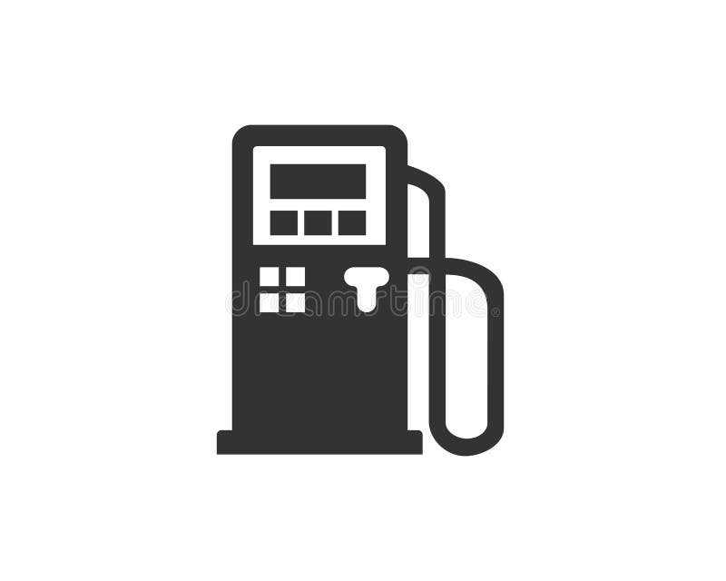 Vector Fuel Station Icon - Fuel Pump Icon Sign - Fuel Symbol Editorial ...