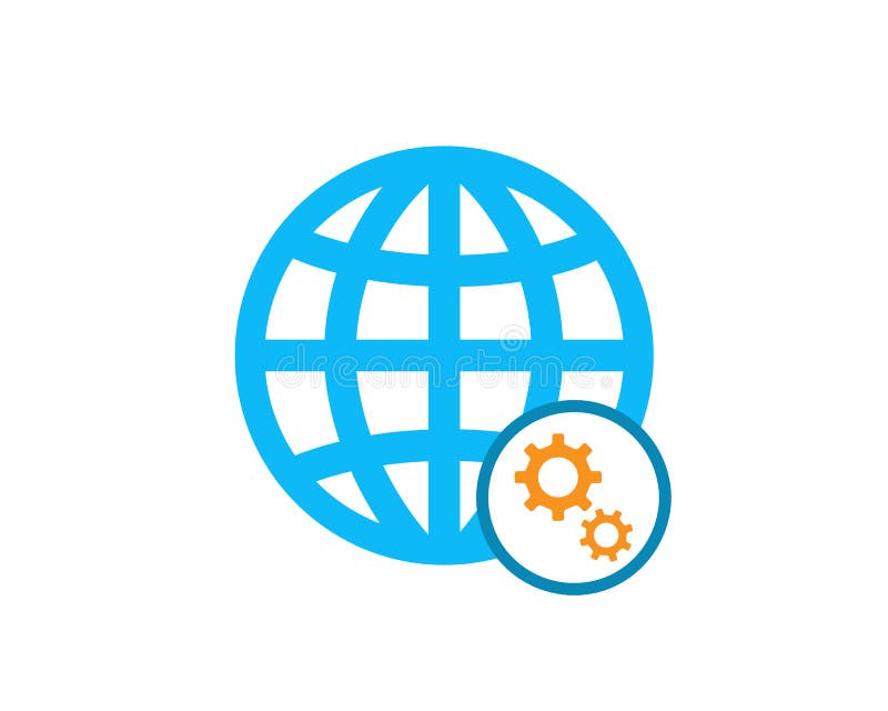 Vector Internet Connection Settings Icon Internet Access Symbol ...