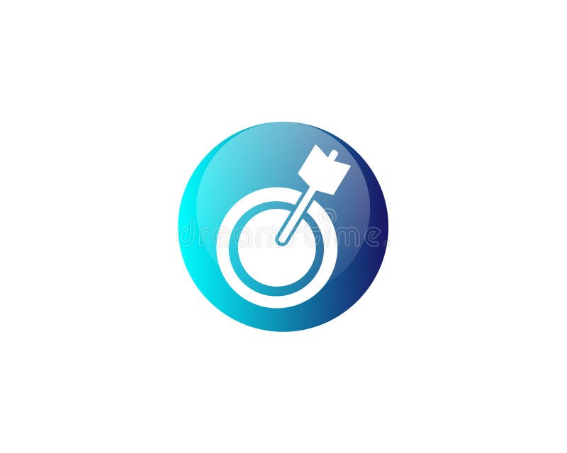 Target Icon Goal Logo Concept Mission Icon Achievement Symbol Stock ...