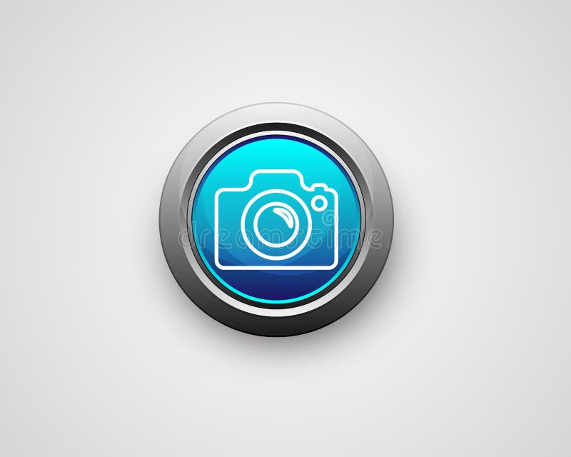 Camera Icon Photography Logo , Stand Camera Symbol Stock Illustration ...