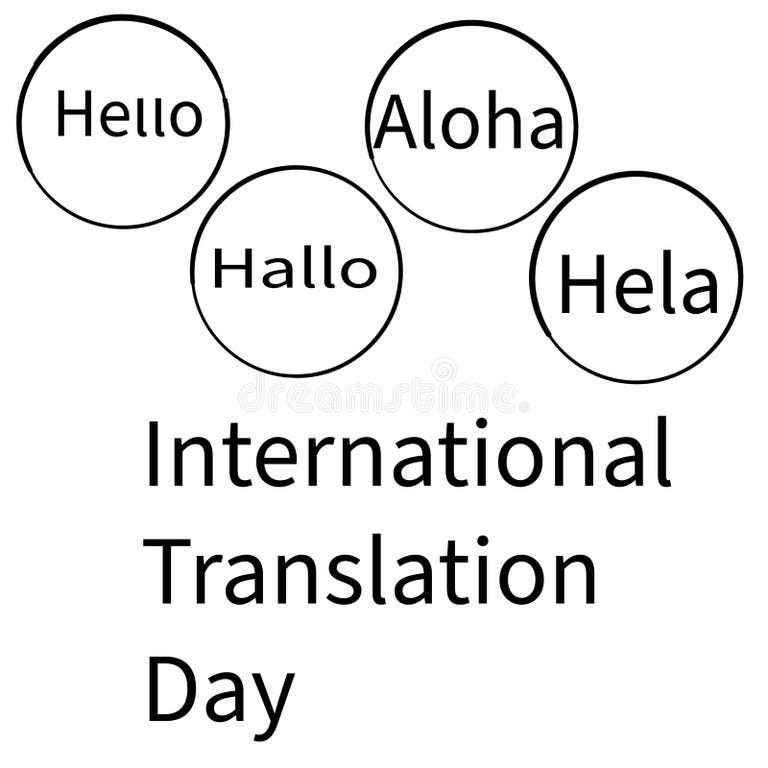 International Translator`s Day, Translator, Different Languages ...