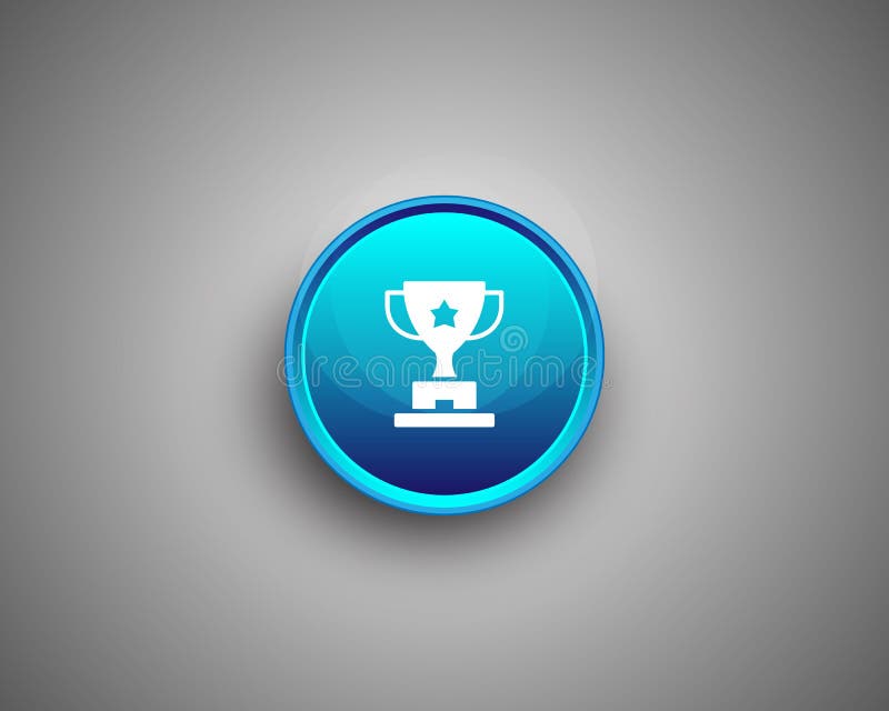 Trophy Button Stock Illustrations – 10,271 Trophy Button Stock ...
