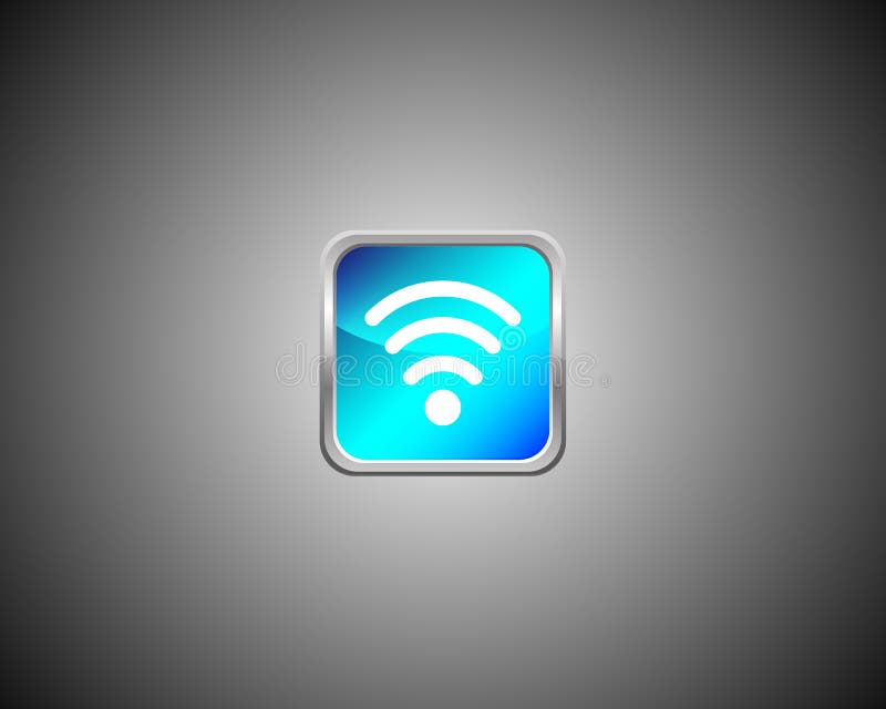 Vector 3D Wifi Wireless Connection Logo Wifi Icon Wifi Sign Stock ...