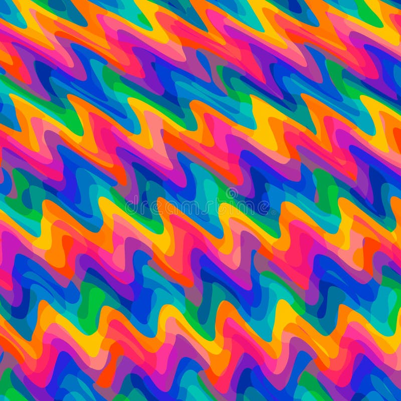 Multicolour Om Background and Digital Painting Stock Illustration ...