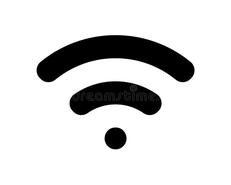 Vector 3D Wifi Wireless Connection Logo Wifi Icon Wifi Sign Stock ...
