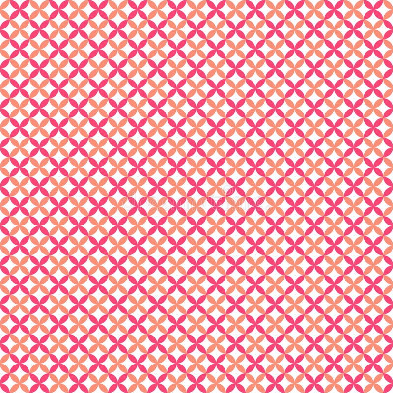Seamless Pattern Background. Simple Geometric Elements Creating a Pop ...