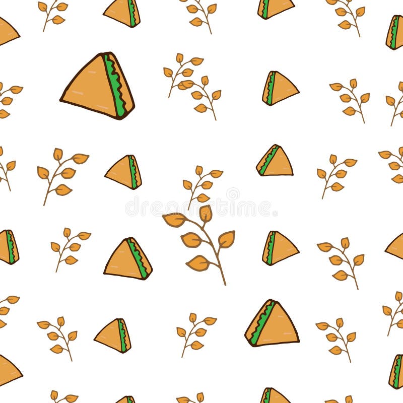 Leaf Illustration with Green Splattered and Blot on White Background ...