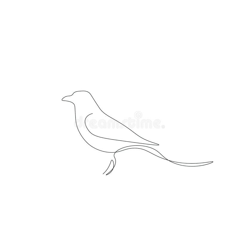 Magpie Line Drawing Stock Illustrations – 325 Magpie Line Drawing Stock ...