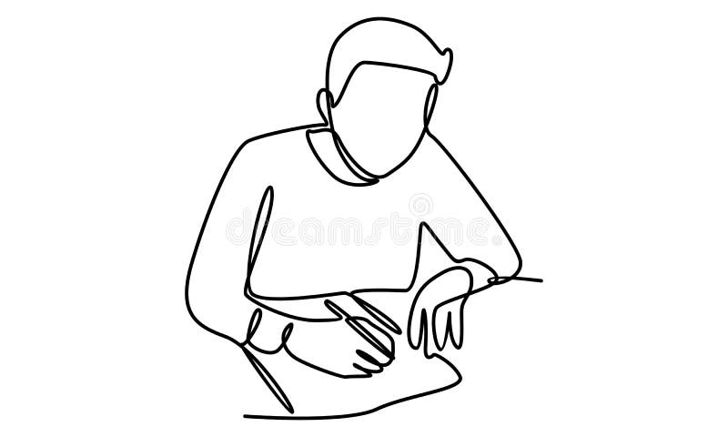 Guy Writing Diary Stock Illustrations – 36 Guy Writing Diary Stock ...