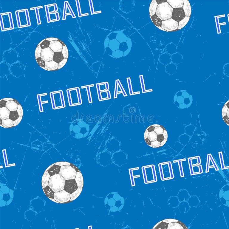 Soccer Ball, Text and Grunge Texture. Stock Vector - Illustration of ...