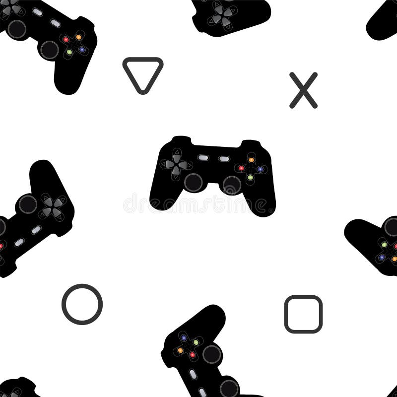 Joysticks Pattern Stock Illustrations – 110 Joysticks Pattern Stock ...