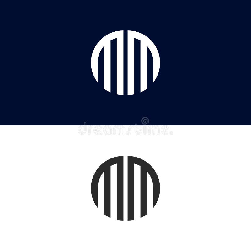MM Initial Letter Logo Vector Template | Creative Modern Monogram ...