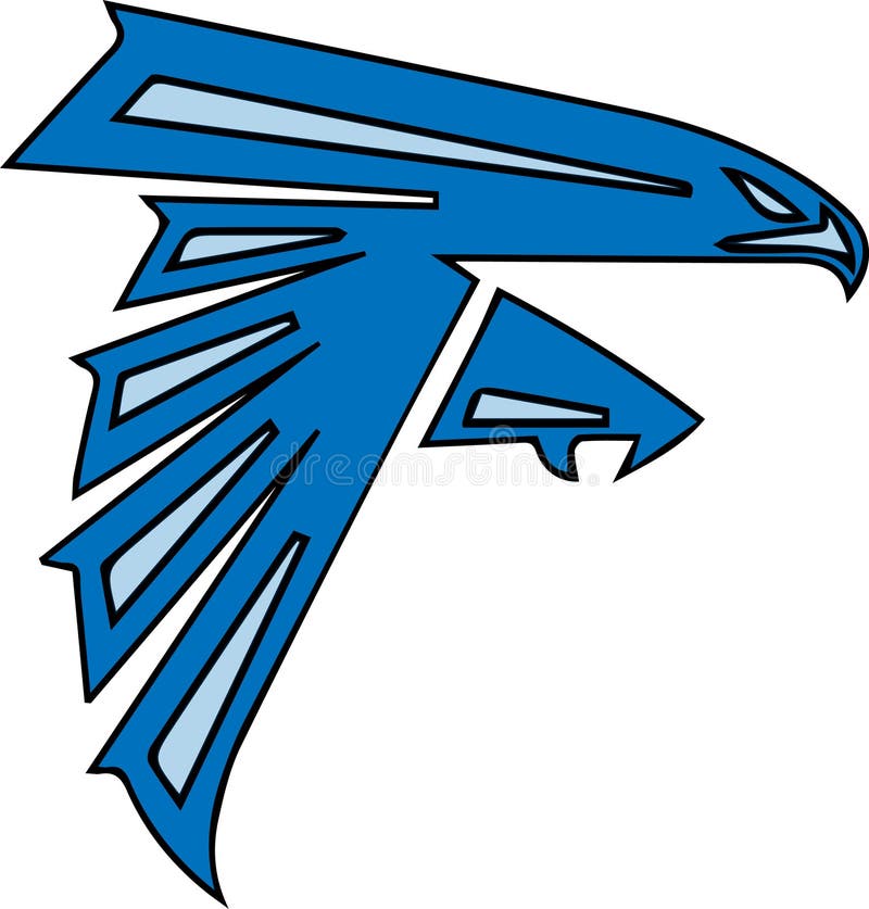 Vector Atlanta Falcons Logo Design on White Editorial Stock Photo ...