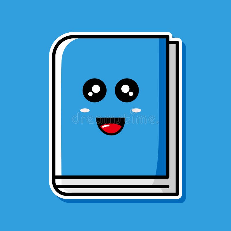 Cute book mascot stock vector. Illustration of mascot - 234301178