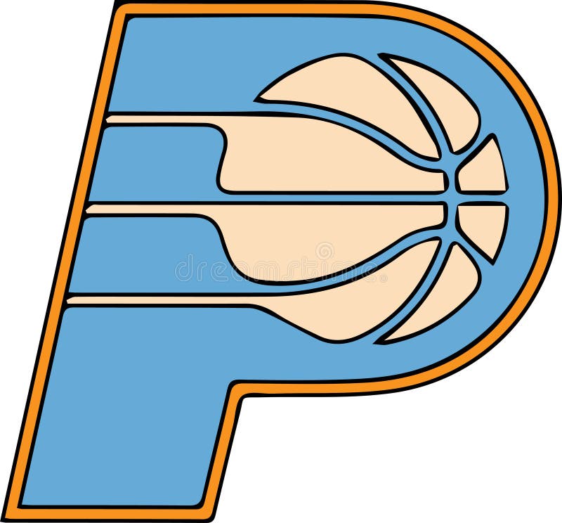 Vector Indiana Pacers Teams Logo Design on White Stock Vector ...