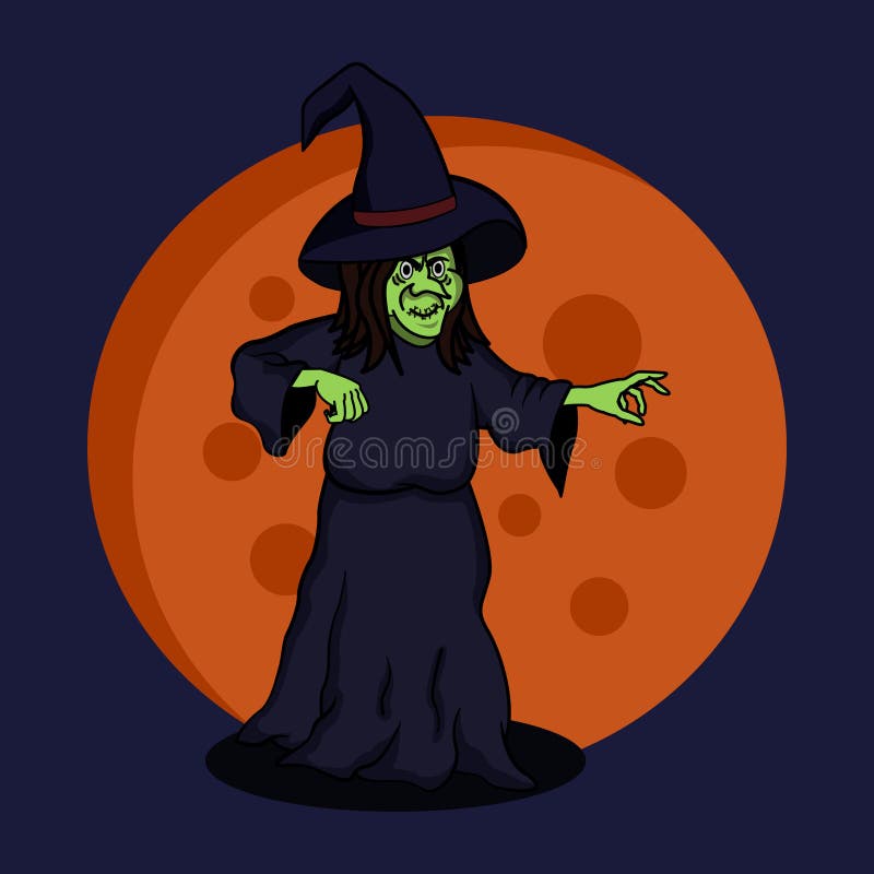 Evil Witch Cartoon Stock Illustrations – 23,473 Evil Witch Cartoon ...