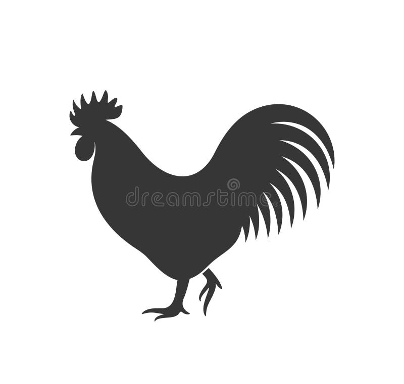 French Rooster Black White Stock Illustrations – 104 French Rooster ...