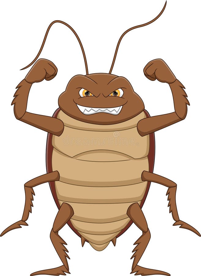 Cartoon cockroach stock vector. Illustration of animal - 34818790