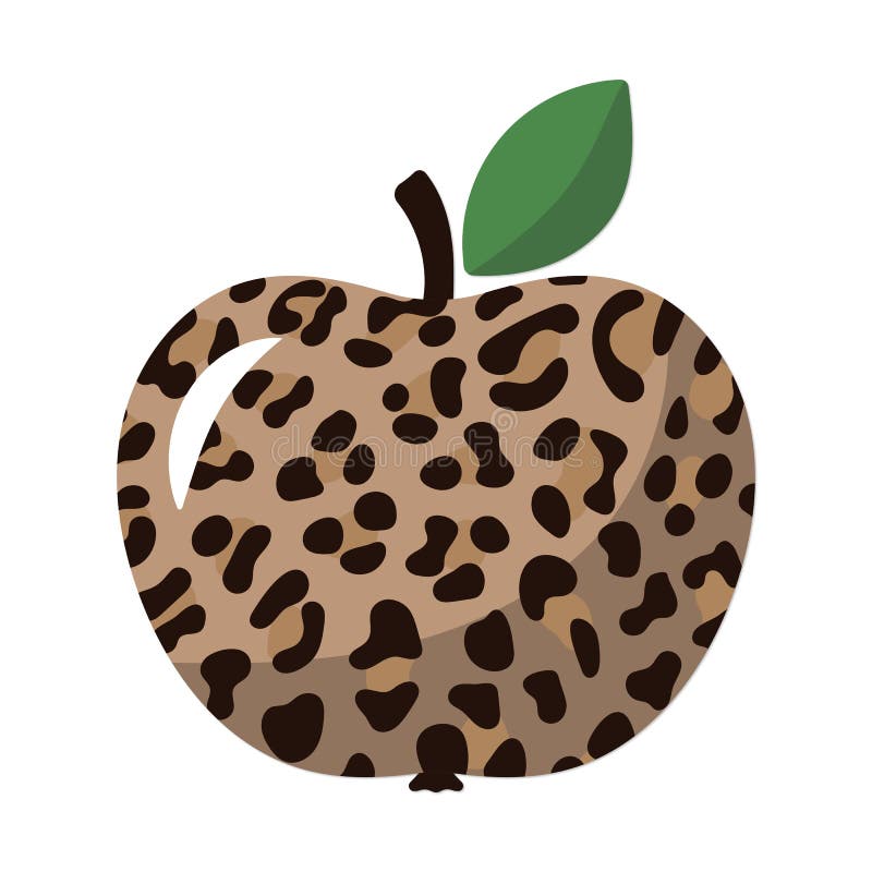 Leopard Apple Stock Illustrations – 215 Leopard Apple Stock ...