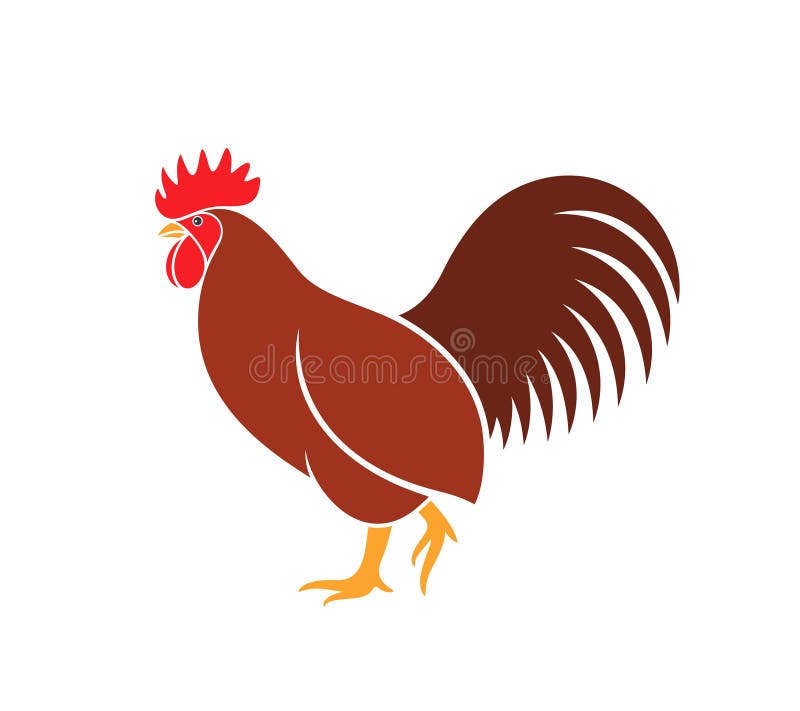 French Rooster Black White Stock Illustrations – 104 French Rooster ...