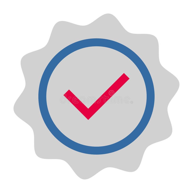 Check - Flat color icon. stock vector. Illustration of accept - 241251132