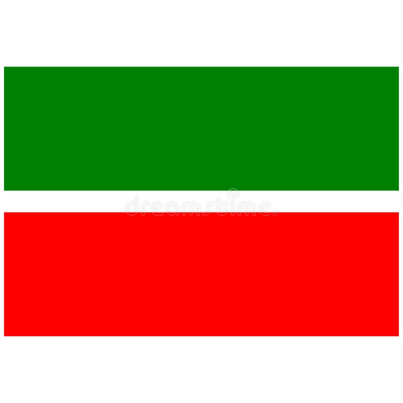 National Flag of Tatarstan - Flat Color Icon. Stock Vector ...