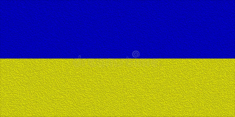 Ukraine. Ukrainian Flag. Illustration of the Flag of Ukraine ...