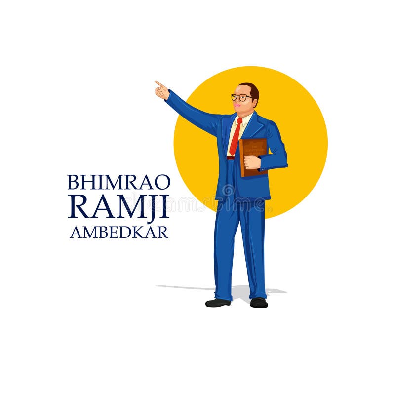 Dr. Bhim Rao Ambedkar Jayanti Greeting Card Editorial Stock Photo ...