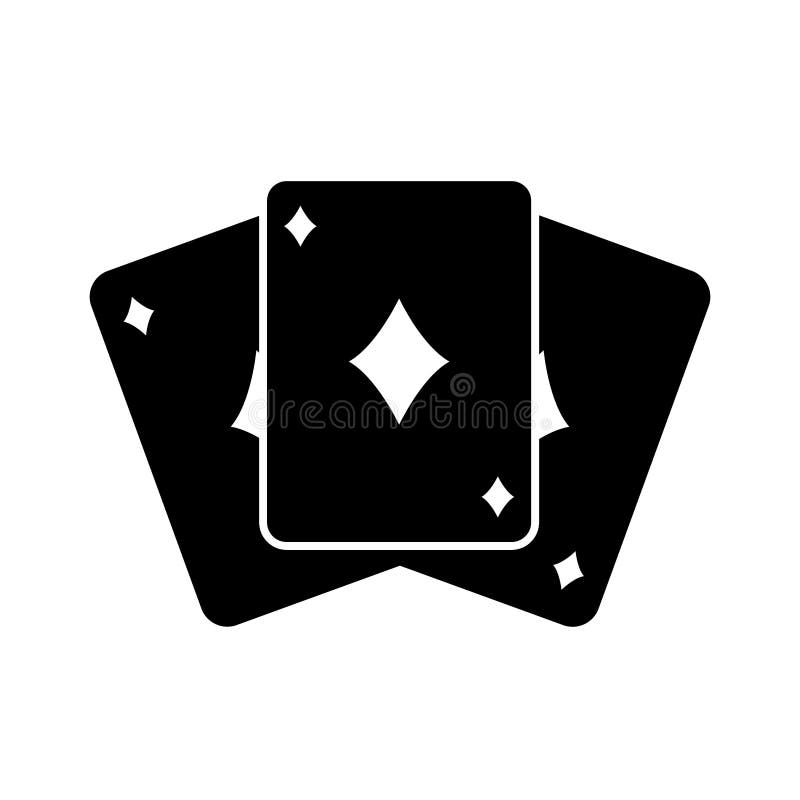 Playing Cards and Symbols, Vector Illustration 4 Different Card Symbols ...