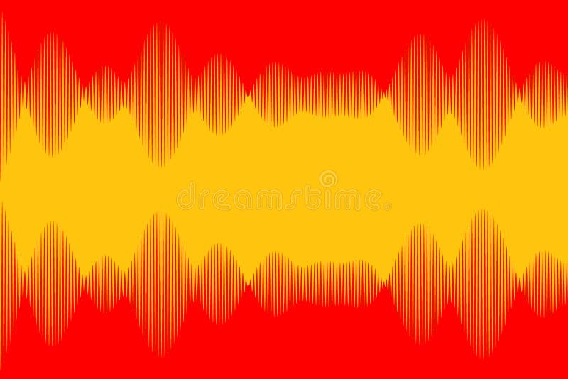 Spain. Flag of Spain. Llustration of the Flag of Spain. Horizontal ...