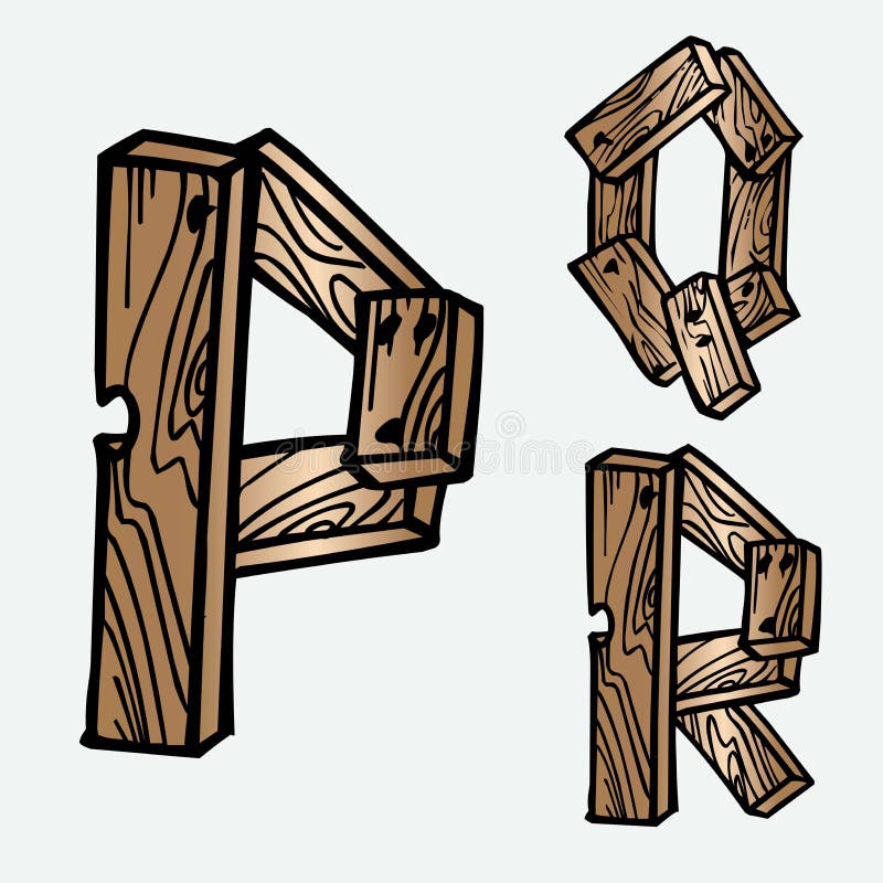 Wood Tree Texture Letters Alphabets Font Initials Abc English Creative ...