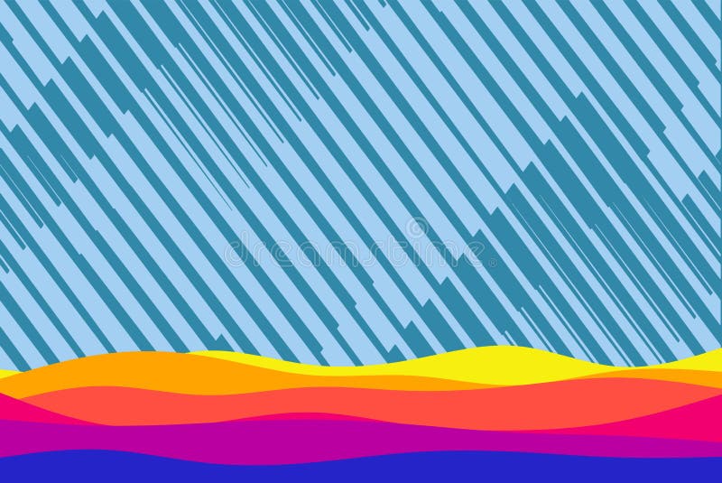 Abstract Background with Wavy and Strike Lines Pattern Stock Vector ...