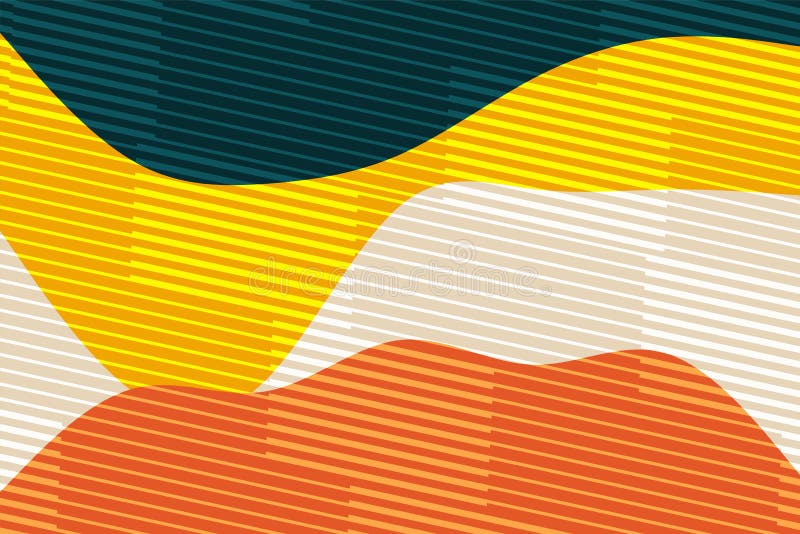 Abstract Background with Wavy and Strike Lines Pattern Stock Vector ...