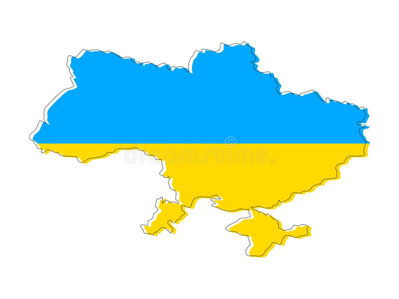 Ukraine Map Color Regions Stock Illustrations – 201 Ukraine Map Color ...